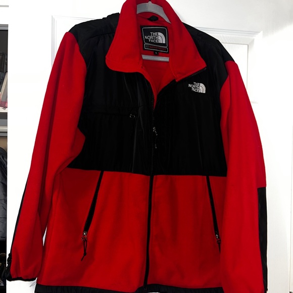 The North Face | Jackets & Coats | Redblack Fleece Mens Northface ...